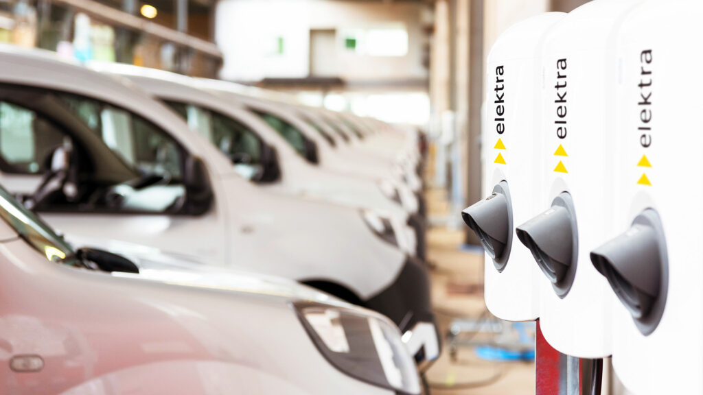Ladestation für Paketdienstleisterin Quickpac - Elektra